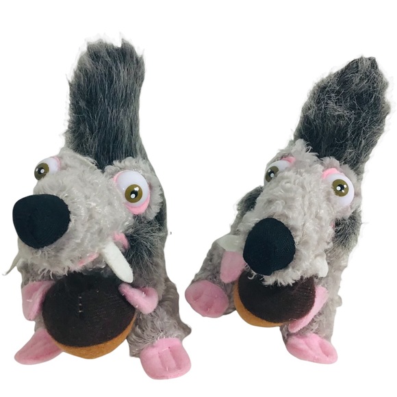 Toys | 2 Ice Age Twin Scrat The Meltdown Stuffed Animal Plush | Poshmark
